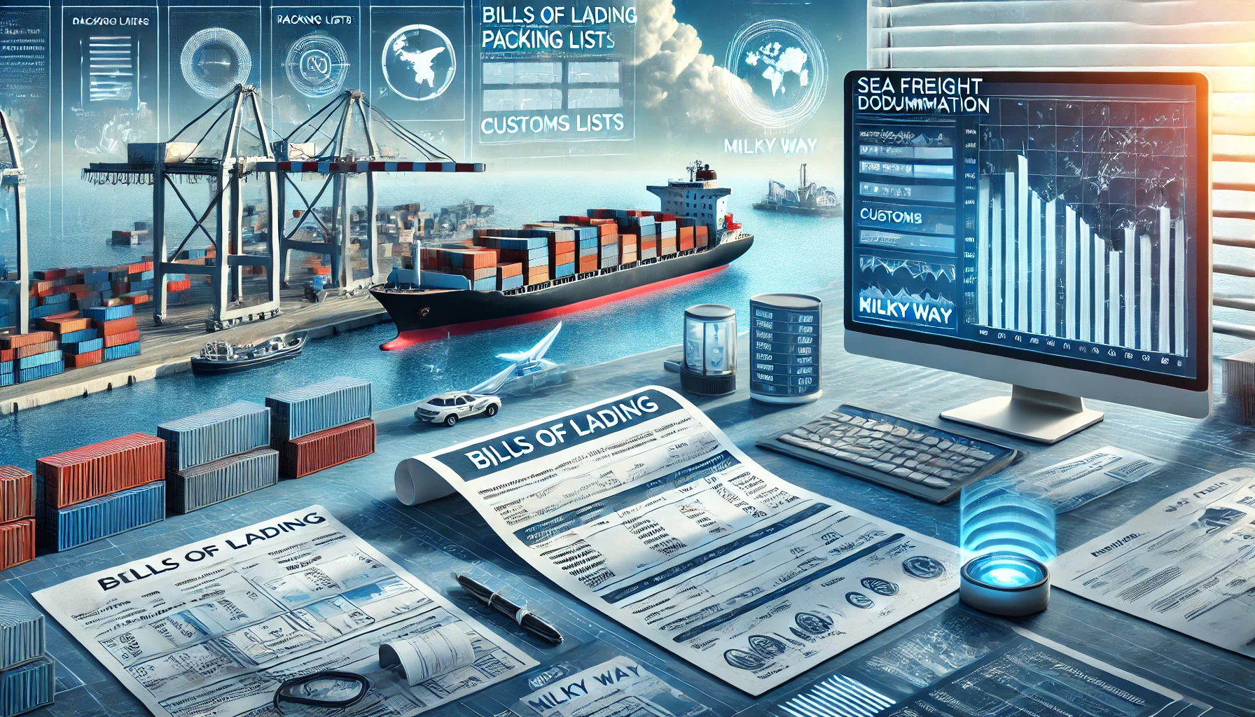 Best Guidance for Efficient Sea Freight Documentation in 2025 | Milky ...